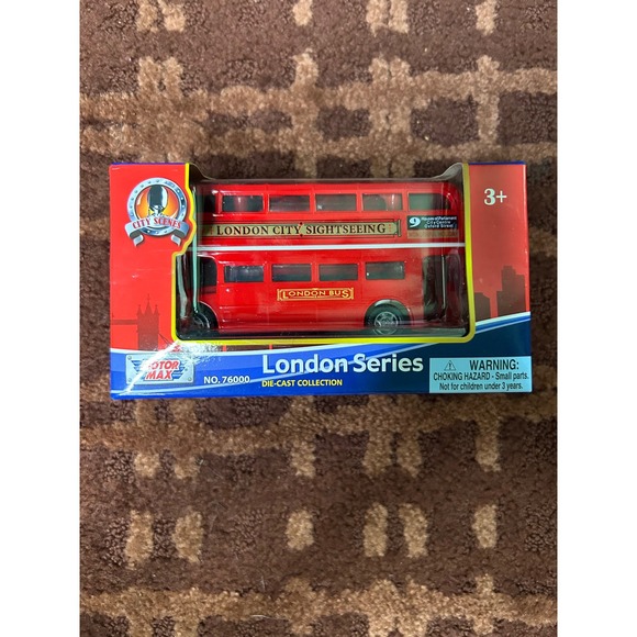 Motor Max | Toys | Motor Max London City Sightseeing Die Cast Double ...